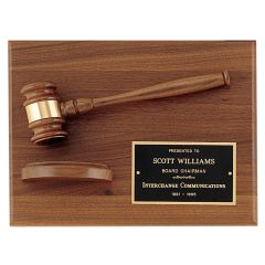 Engraved Gavels & Personalized Gavel Sets | Trophies2Go