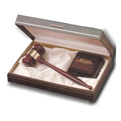 Engraved Gavels & Personalized Gavel Sets | Trophies2Go