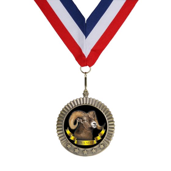 Large Victory Ram Medal