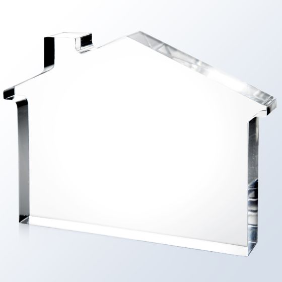 Acrylic House Shaped Award