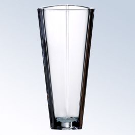 Crystal Triangle Vase