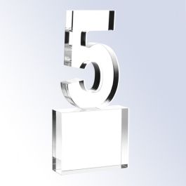 Years Of Service Acrylic Award