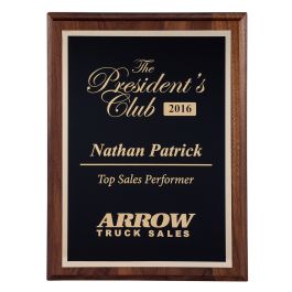Solid Walnut Plaques